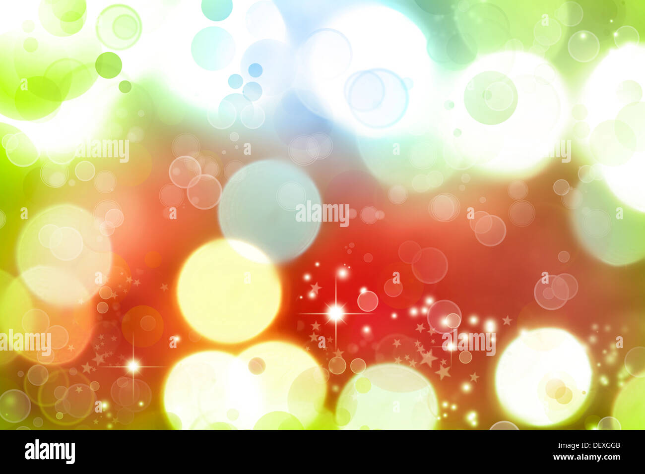 Bright circles of light abstract background Stock Photo - Alamy