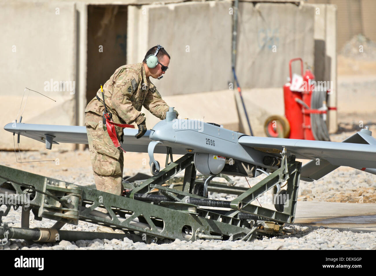 Specialist Nicolas Redondo with Headquarters and Headquarters Troop ...