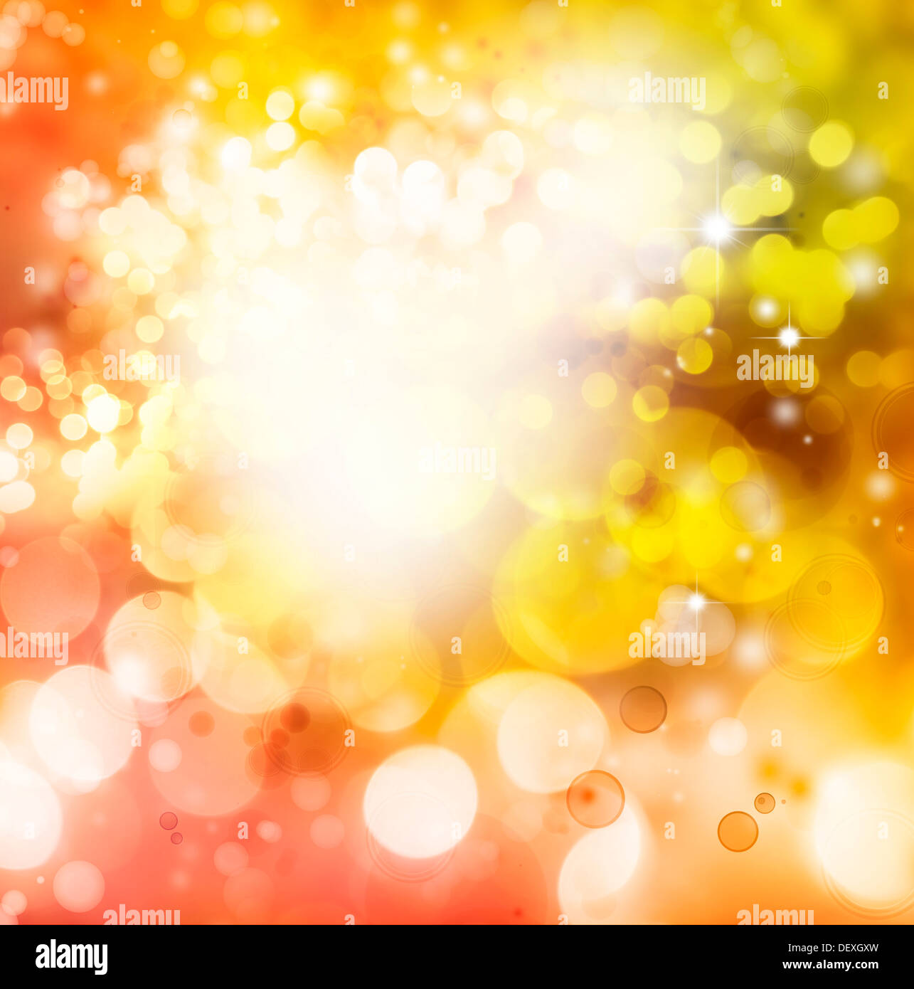 Bright circles of light abstract background Stock Photo - Alamy
