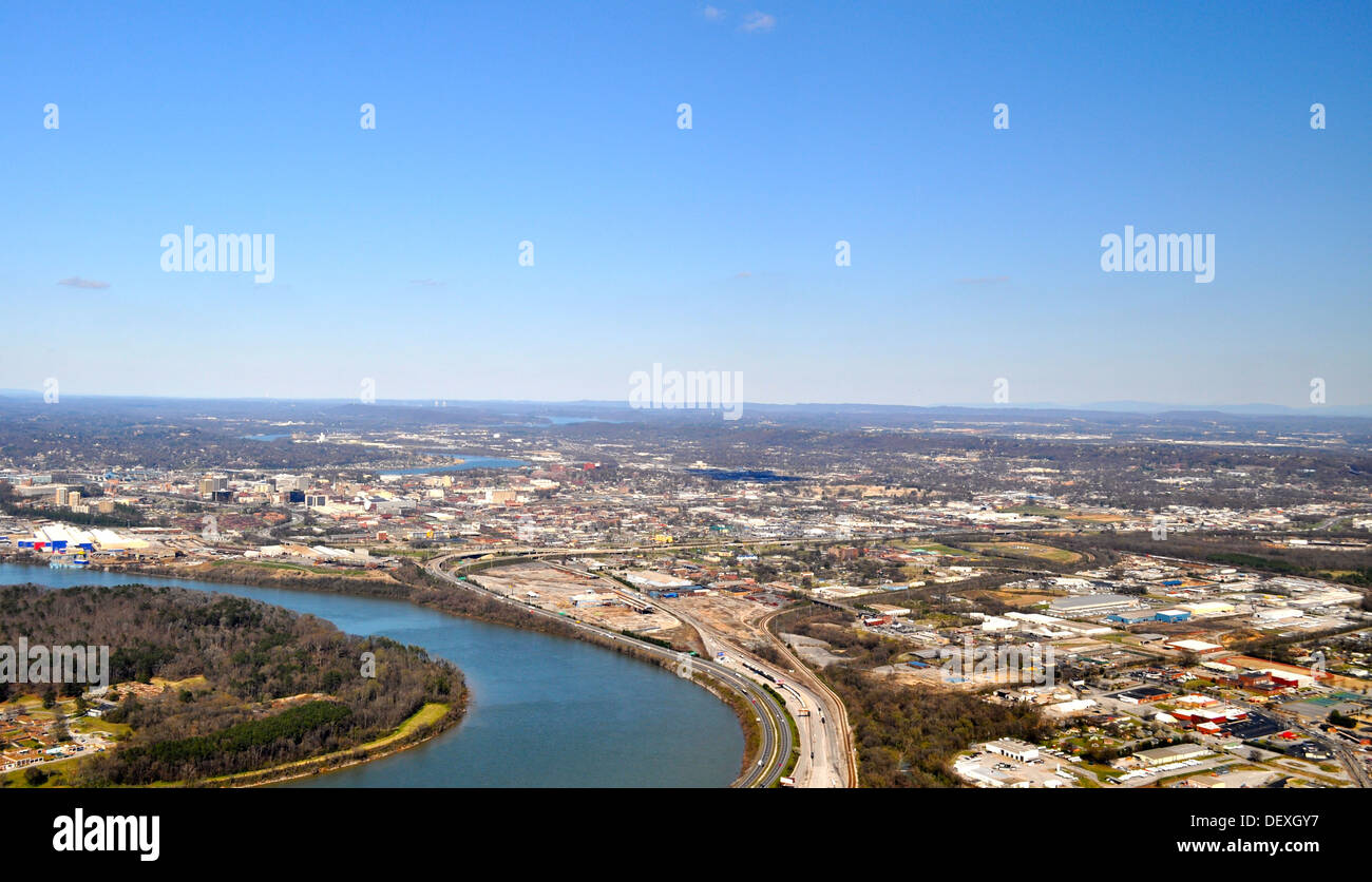Tennessee River on Left side Stock Photo - Alamy