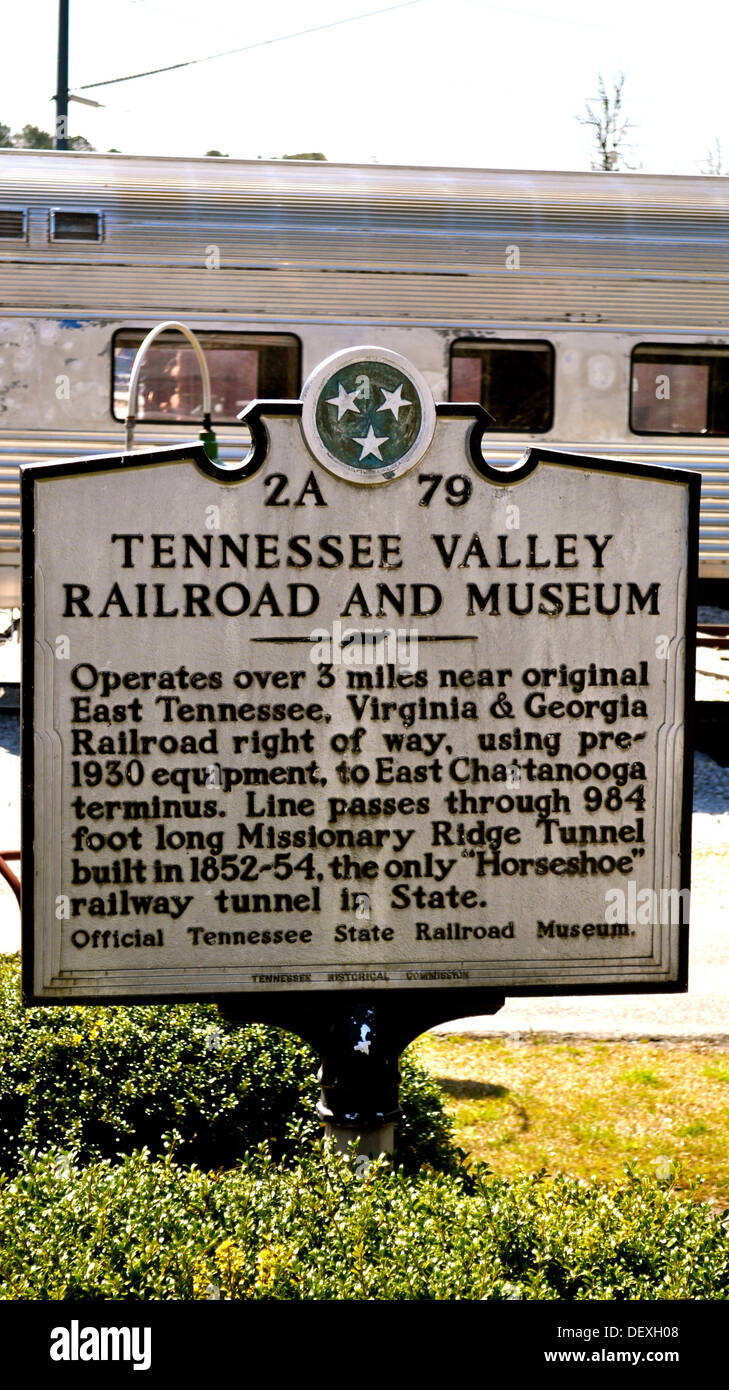 Tennessee Valley Railroad and Museum Stock Photo - Alamy