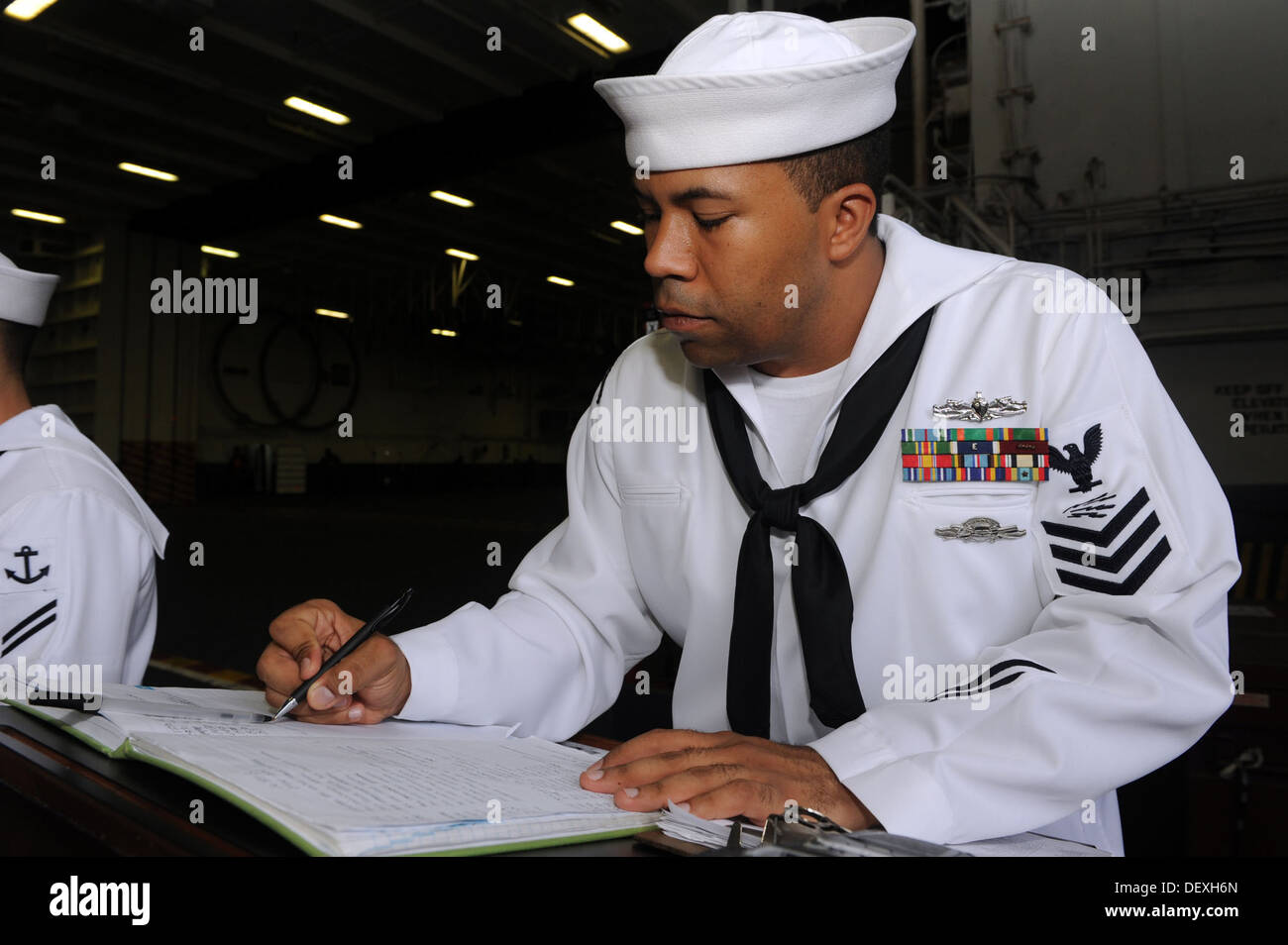 Information Systems Technician 1st Class Antwyon Givens, from Wichita ...