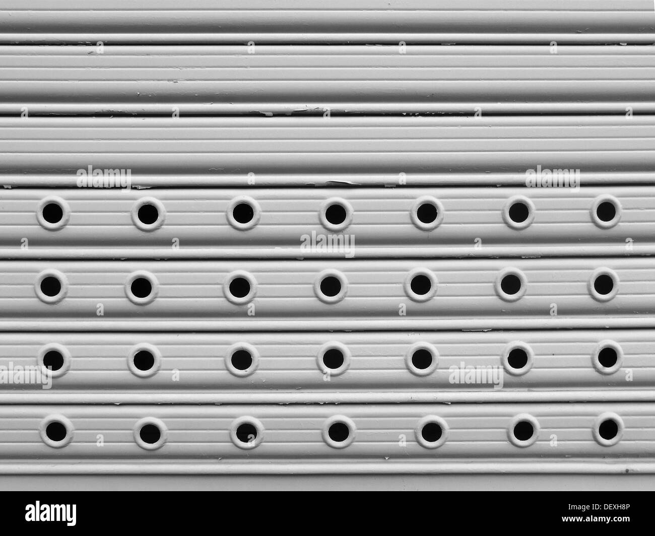 Perforated door hi-res stock photography and images - Alamy