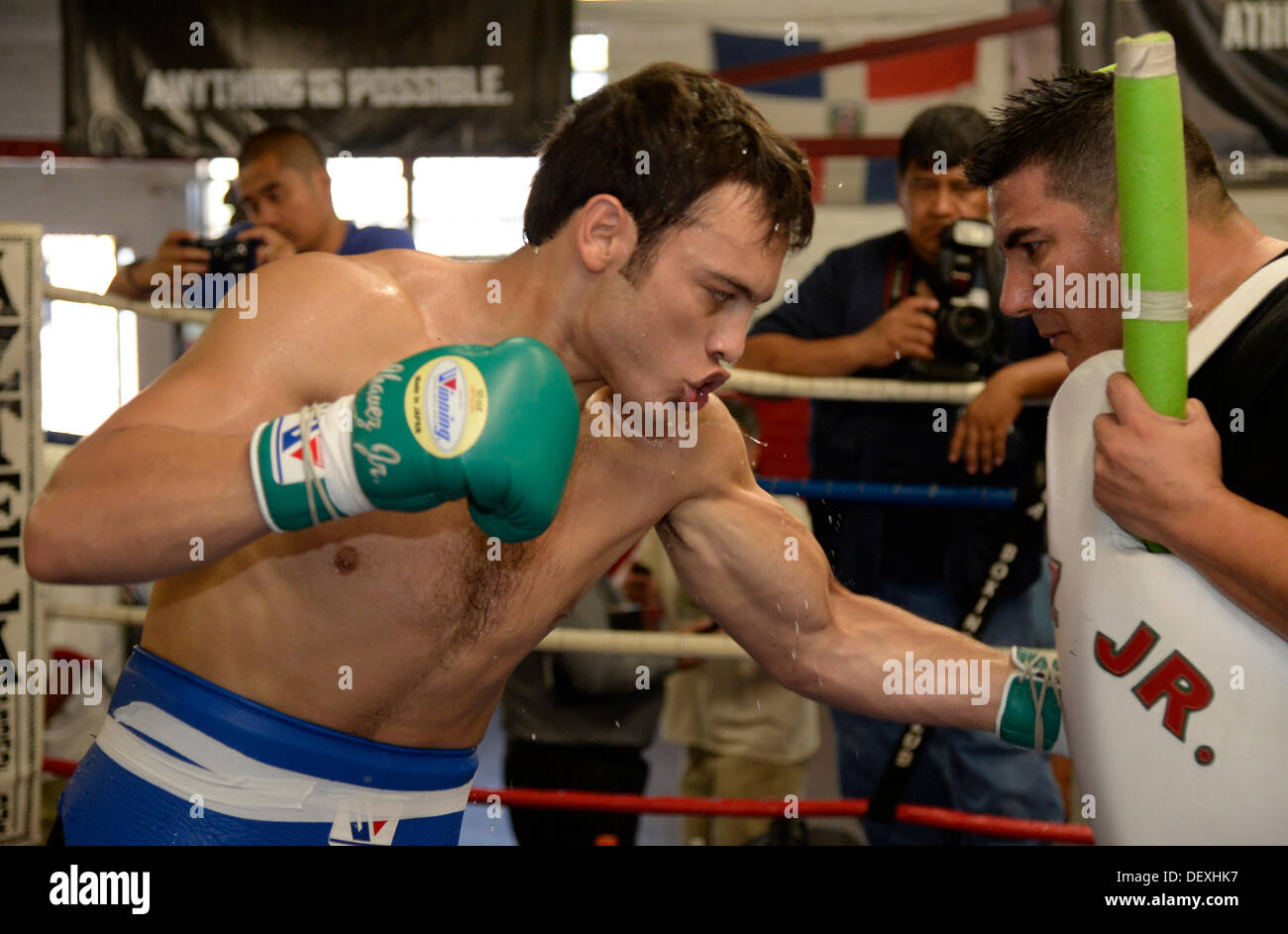 Bell CA. USA. 24th Sep, 2013. Julio Cesar Chavez Jr. of Culiacan ...