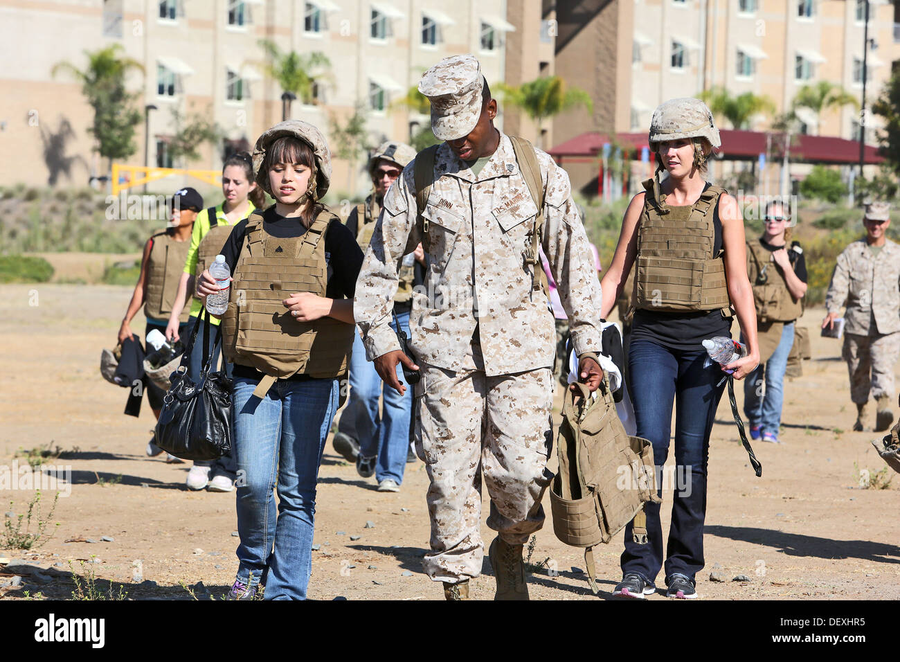 Spouses of Marines with 7th Engineer Support Battalion, 1st Marine ...