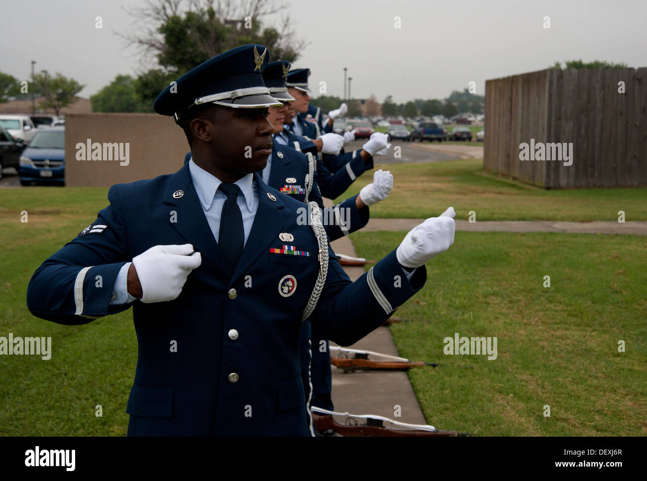 Airman 1st Class Isaiah Boone, 22nd Air Refueling Wing Honor Guard ...