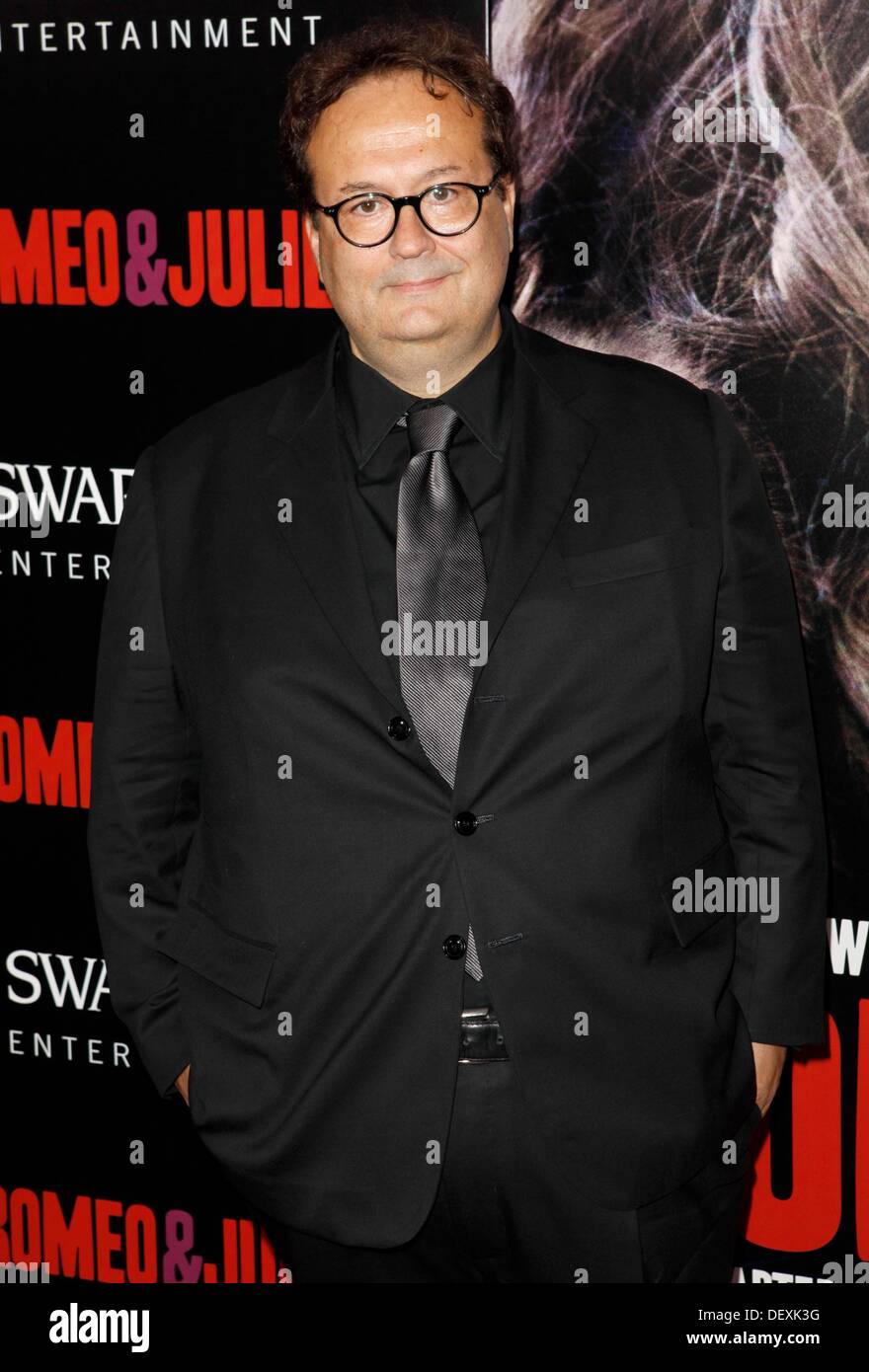 Los Angeles, CA. 24th Sep, 2013. Carlo Carlei at arrivals for ROMEO AND ...