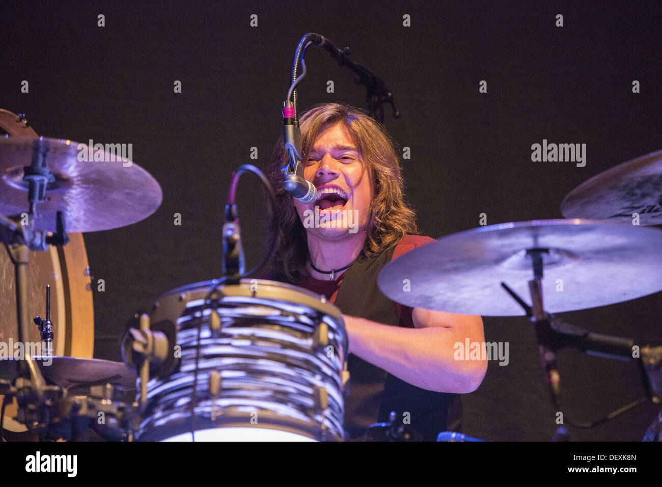 San Diego, California, USA. 24th Sep, 2013. Drummer ZAC HANSON performs ...