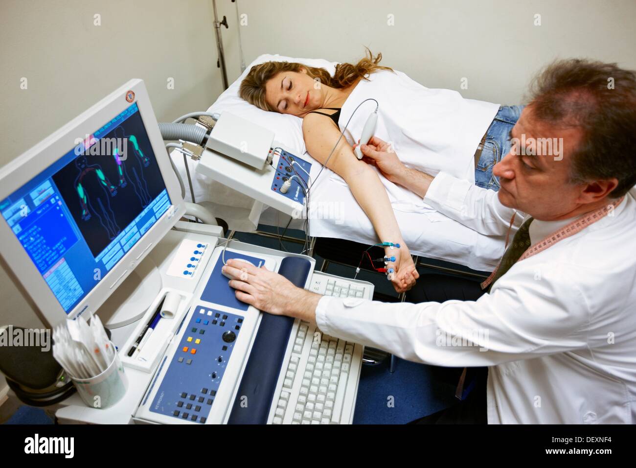 Emg test hi-res stock photography and images - Alamy