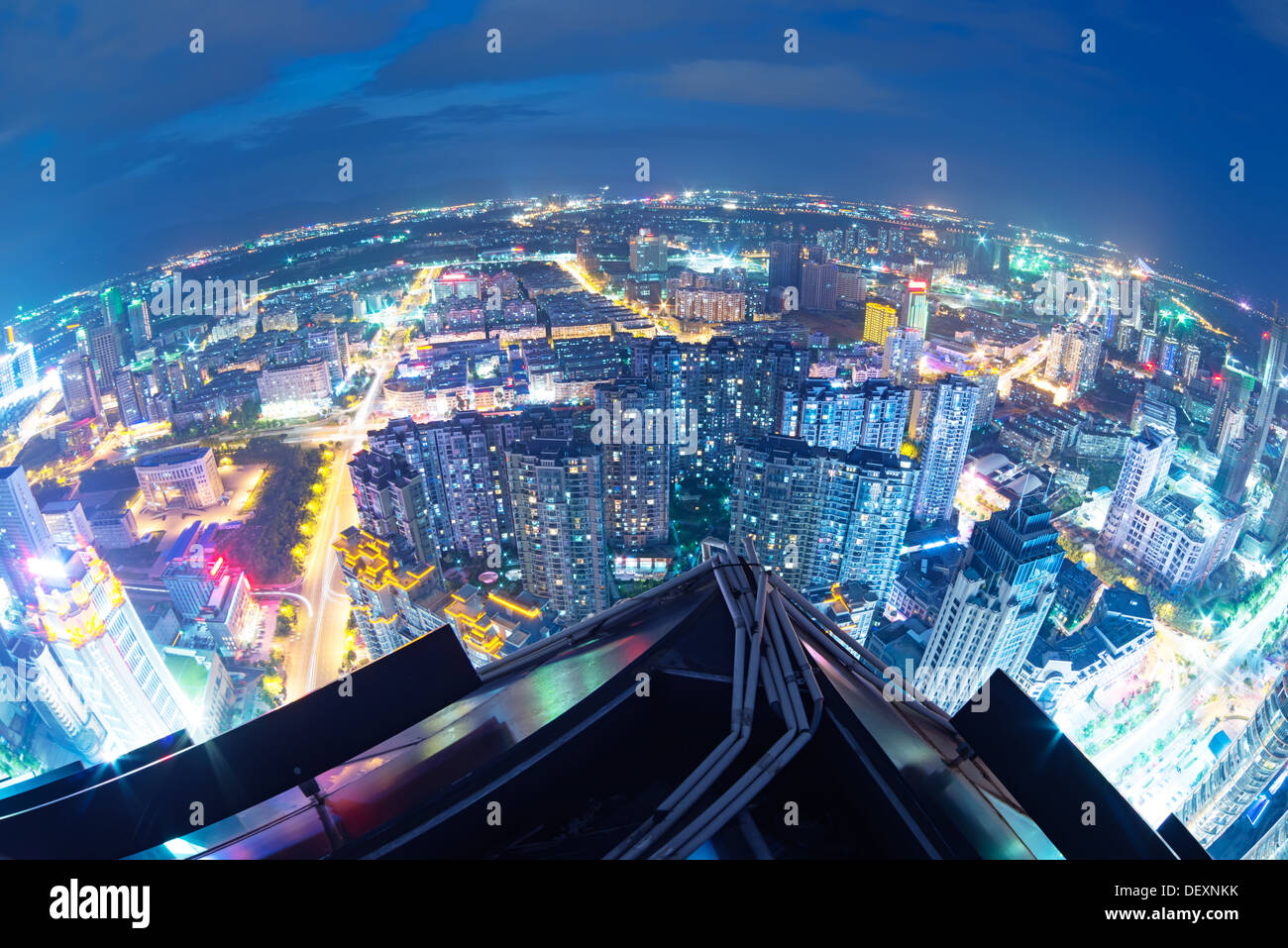 Fisheye lens view hi-res stock photography and images - Alamy