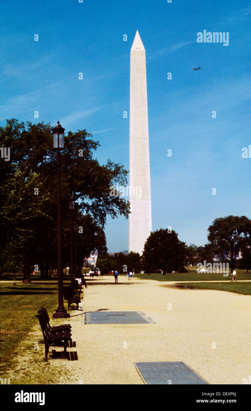 Washington DC USA Washington Monument 19th Century Memorial to ...