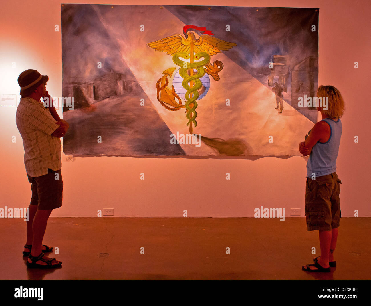 SAN DIEGO, Calif. -- San Diego artists Danny Griego and Edee Armand ...