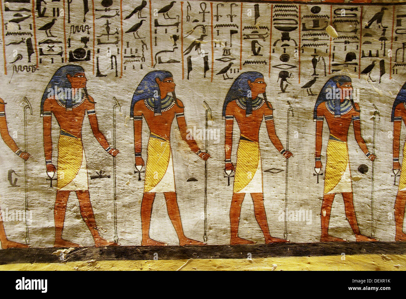 Mural in the tomb of ramesses i hi-res stock photography and images - Alamy