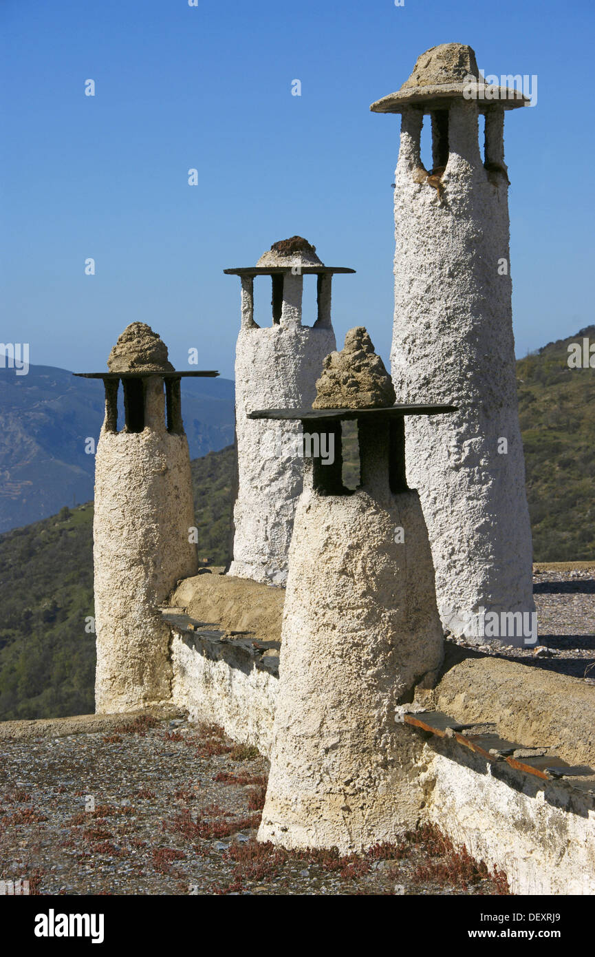 Chimneys on flat roofs hi-res stock photography and images - Alamy