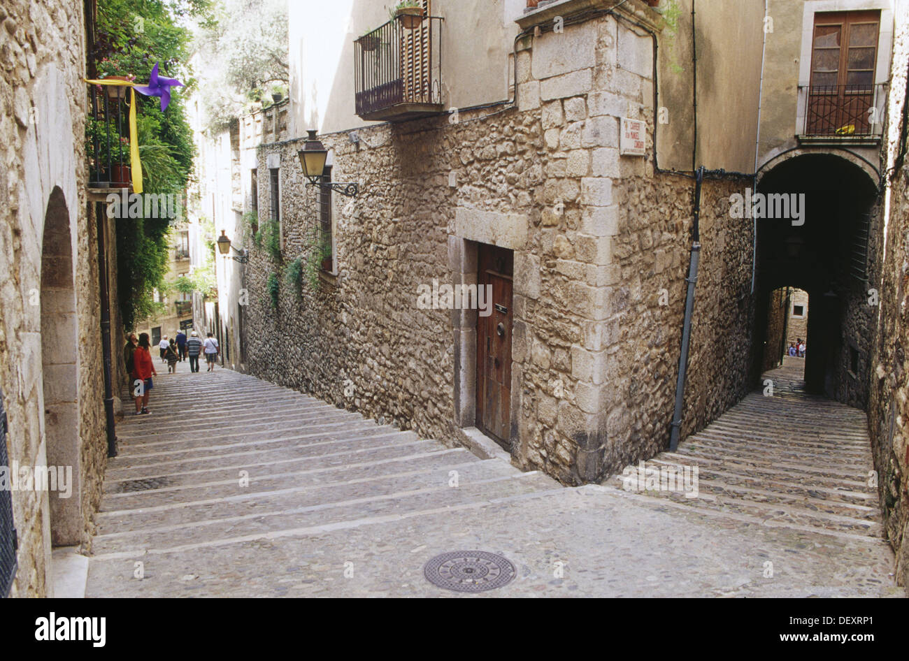 Jewish Quarter Of Girona Stock Photos & Jewish Quarter Of Girona Stock ...