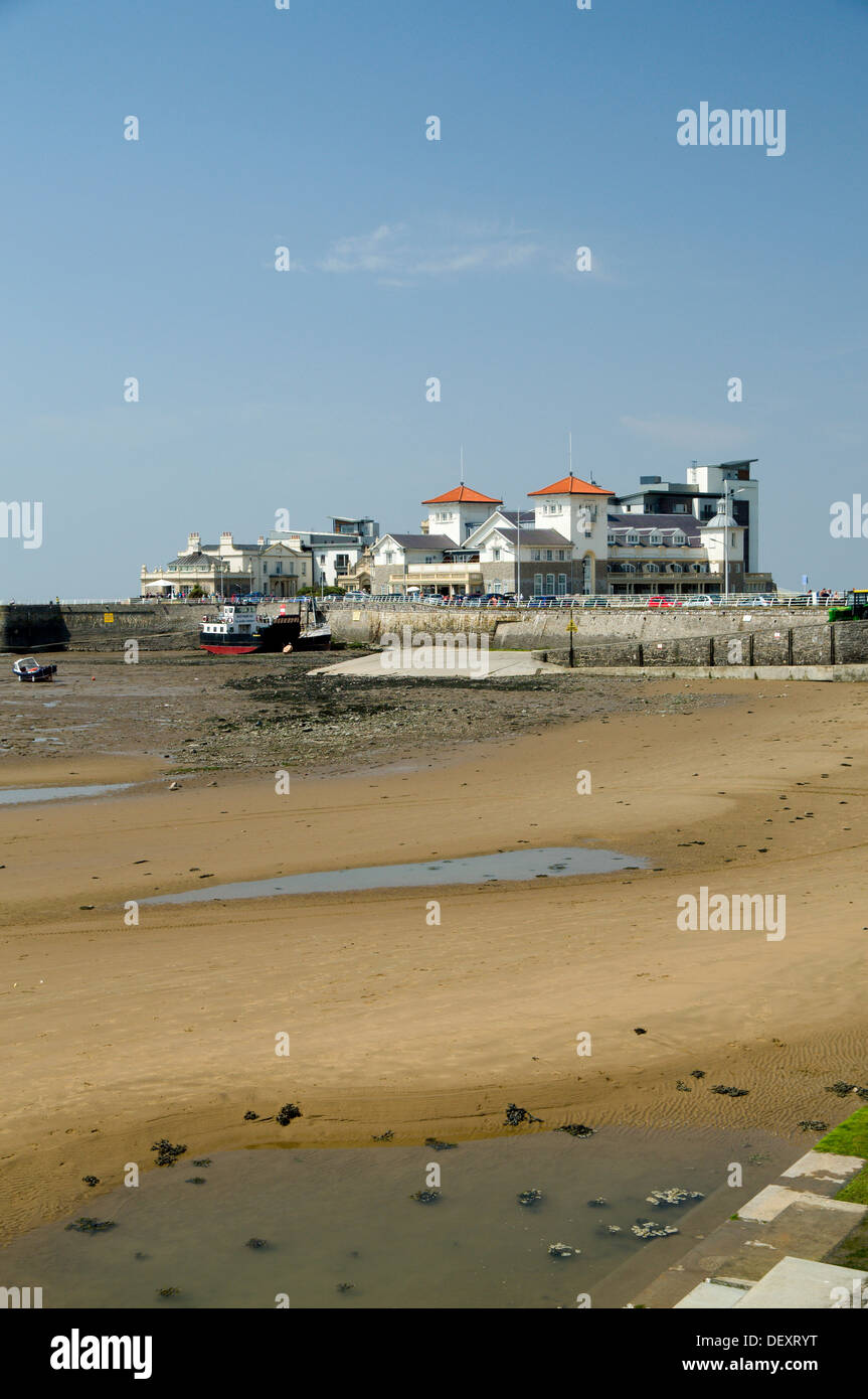 Knightstone Centre and harbour, Weston-Super-Mare, Somerset, England ...
