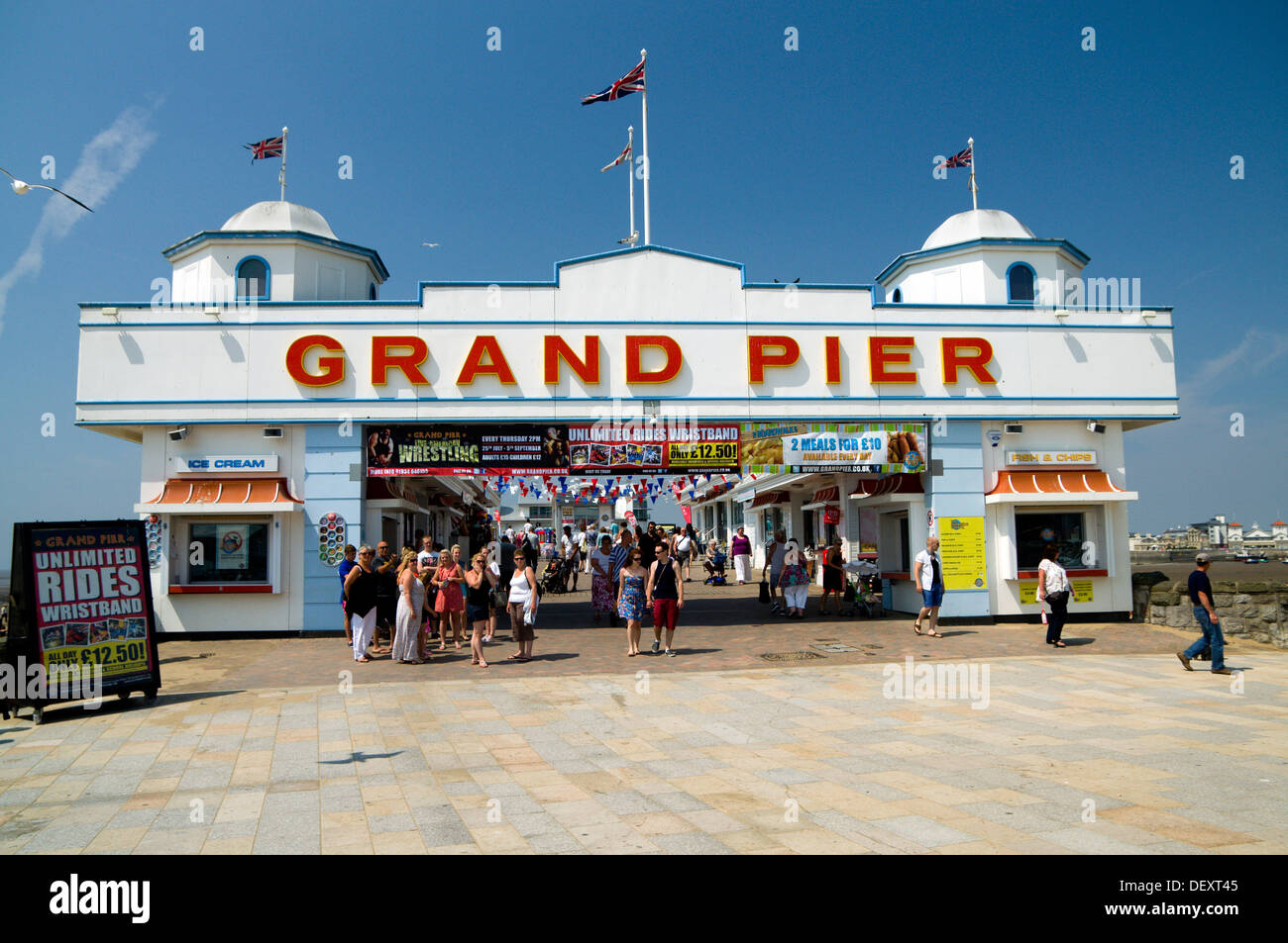 Grand Pier, Weston-Super-Mare, Somerset, England Stock Photo - Alamy