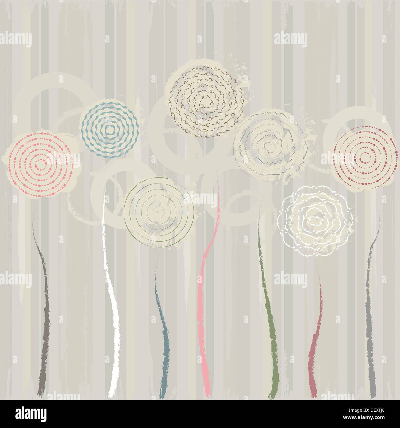 Abstract Floral Design Background Stock Photo - Alamy