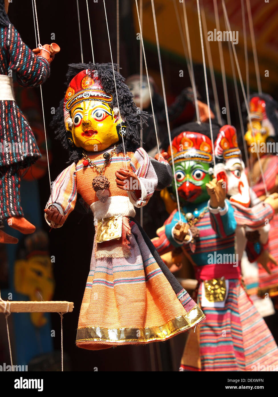 Nepal puppets hi-res stock photography and images - Alamy