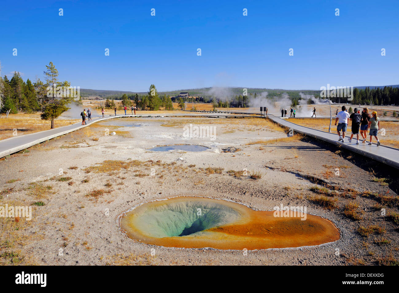 Hot spring basin hi-res stock photography and images - Alamy