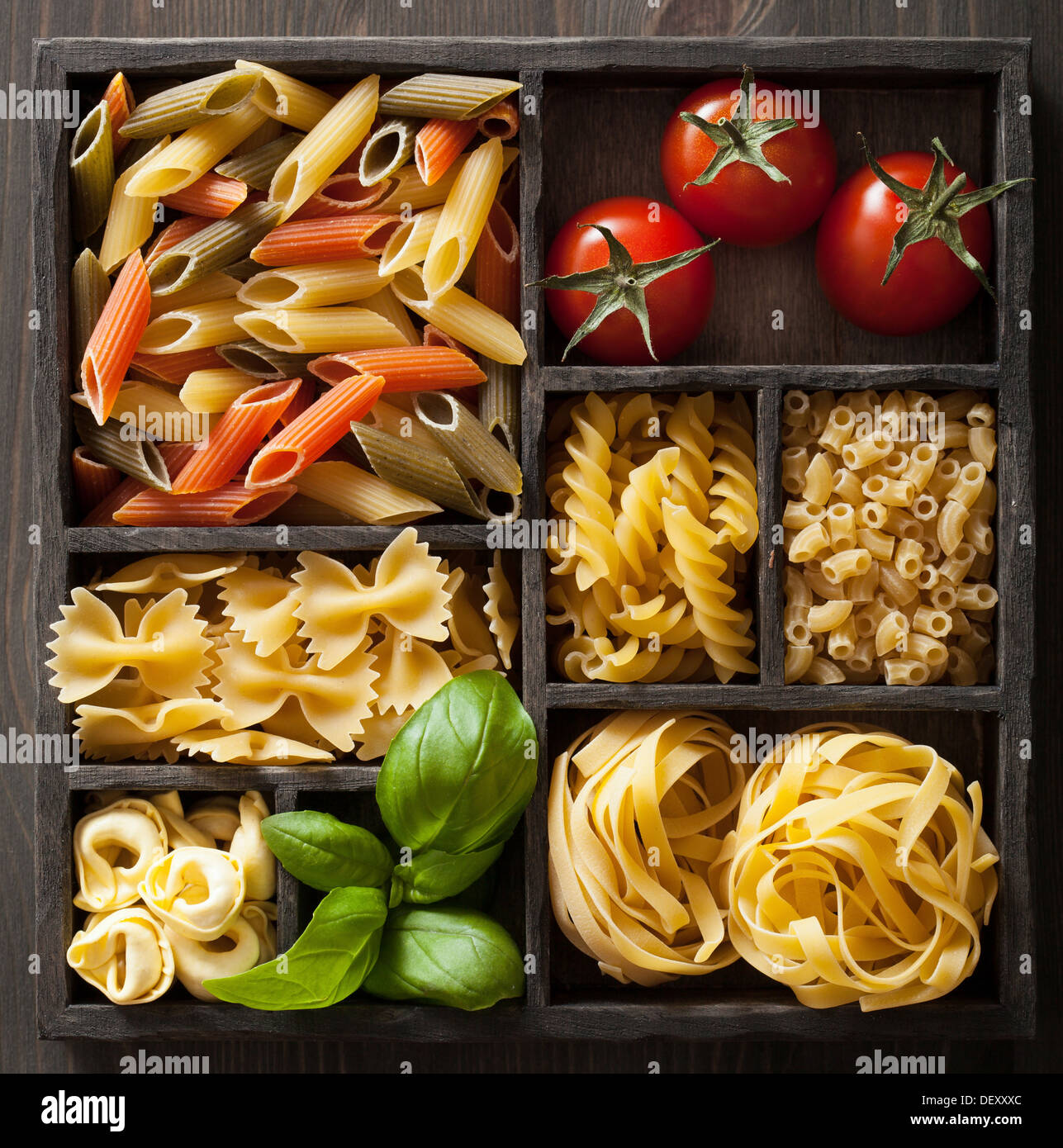 Pasta collection hi-res stock photography and images - Alamy