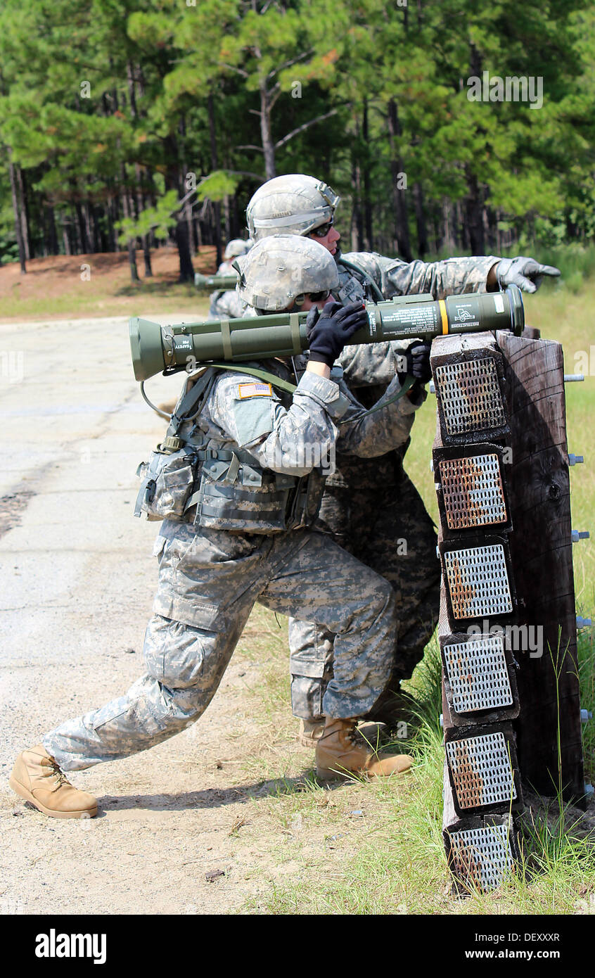 U.S. Army Staff Sgt. Bruce Cannon Jr., a combat engineer with Alpha Company, 48th Brigade ...