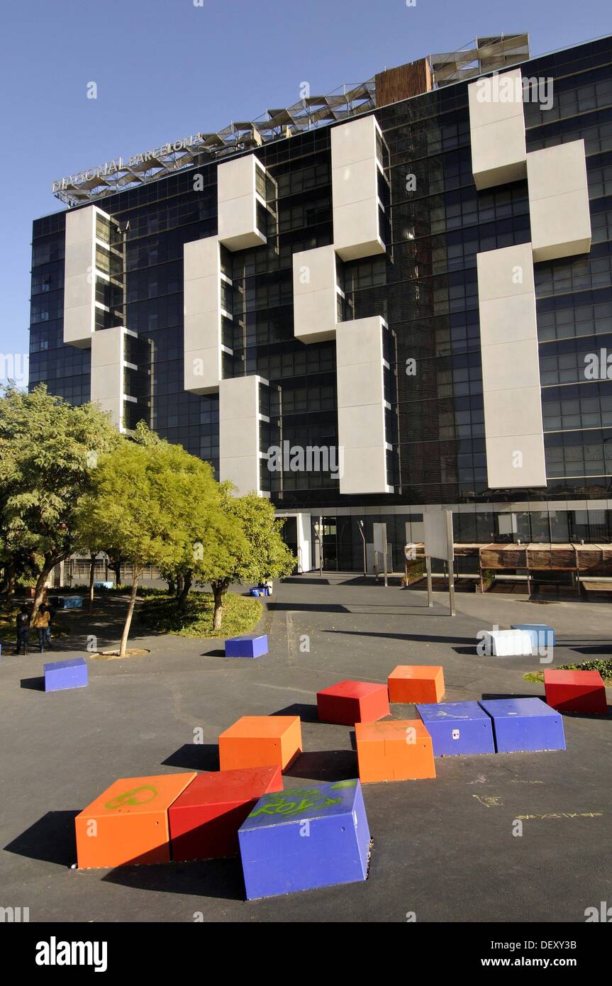 Hotel silken diagonal barcelona hi-res stock photography and images - Alamy