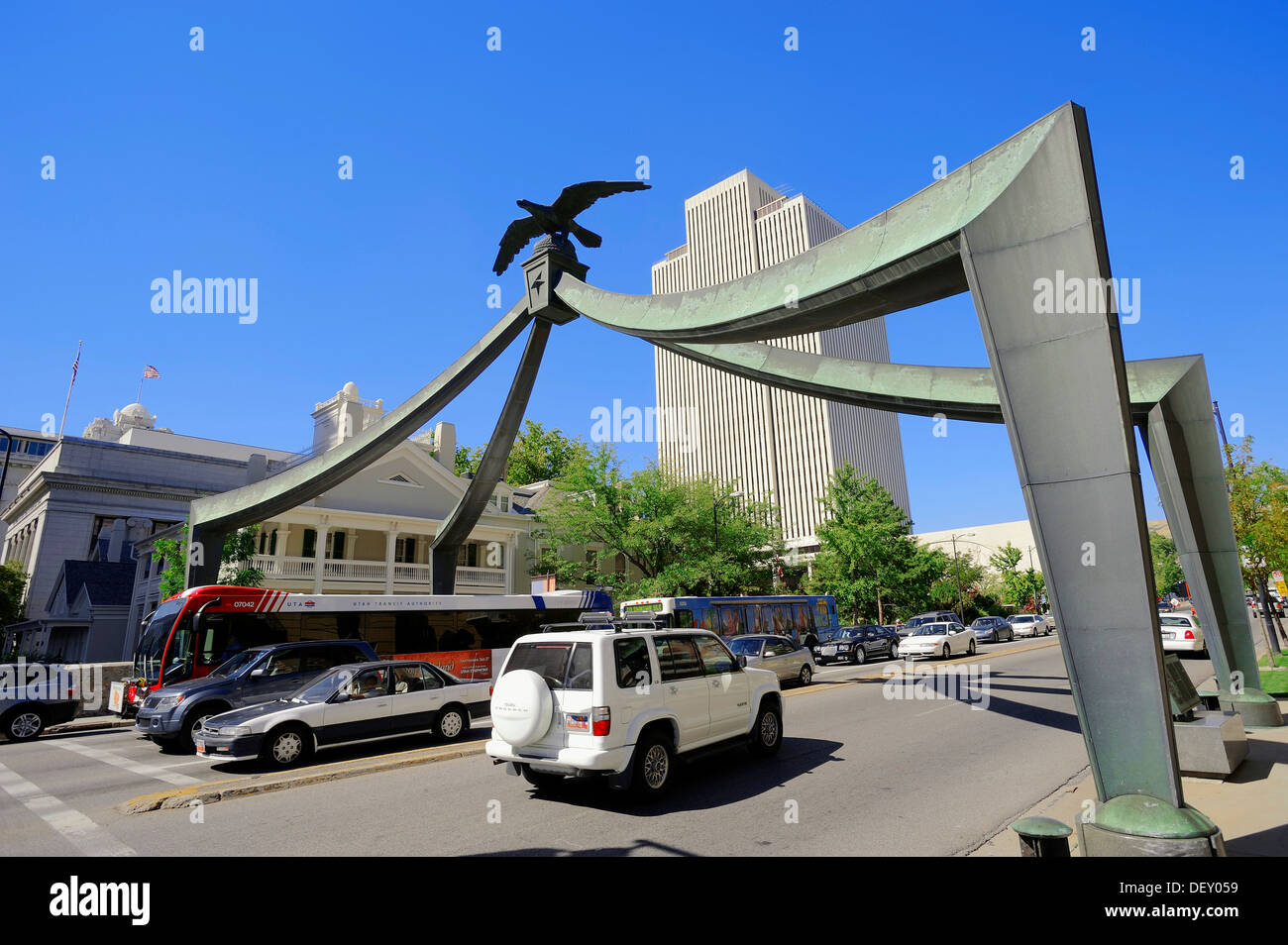Eagle gate hi-res stock photography and images - Alamy