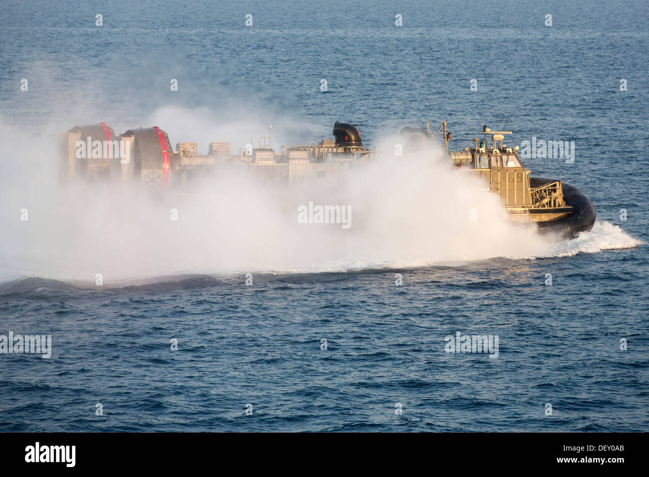 landing craft air cushion (LCAC) from Assault Craft Unit (ACU) Four ...