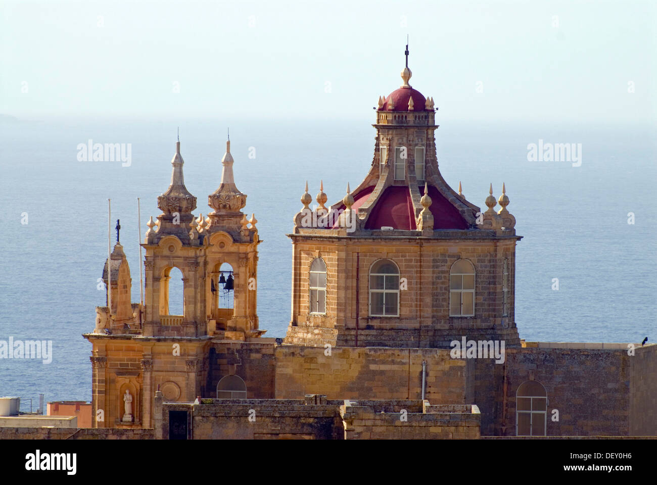 St. Anthony, Nadur Church, in Ghajnsielem, Gozo, Malta, Europe Stock ...
