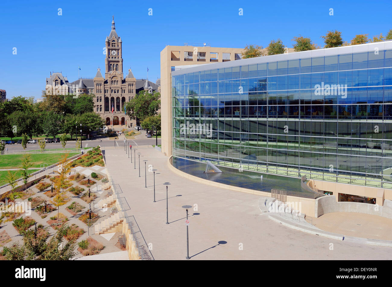 Public Library and City and County Building, Salt Lake City, Utah, USA ...