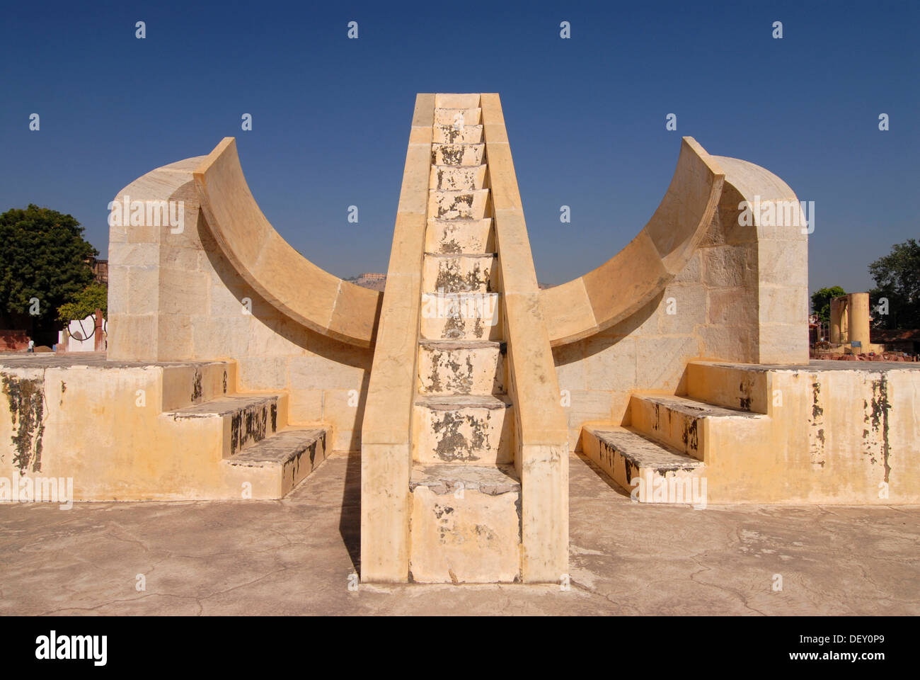 Jantar Mantar, a collection of architectural astronomical instruments ...