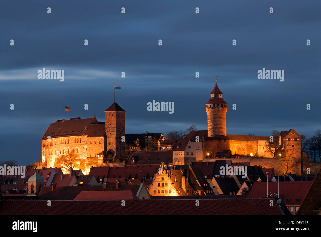 Nuremberg kaiserburg imperial castle hi-res stock photography and ...