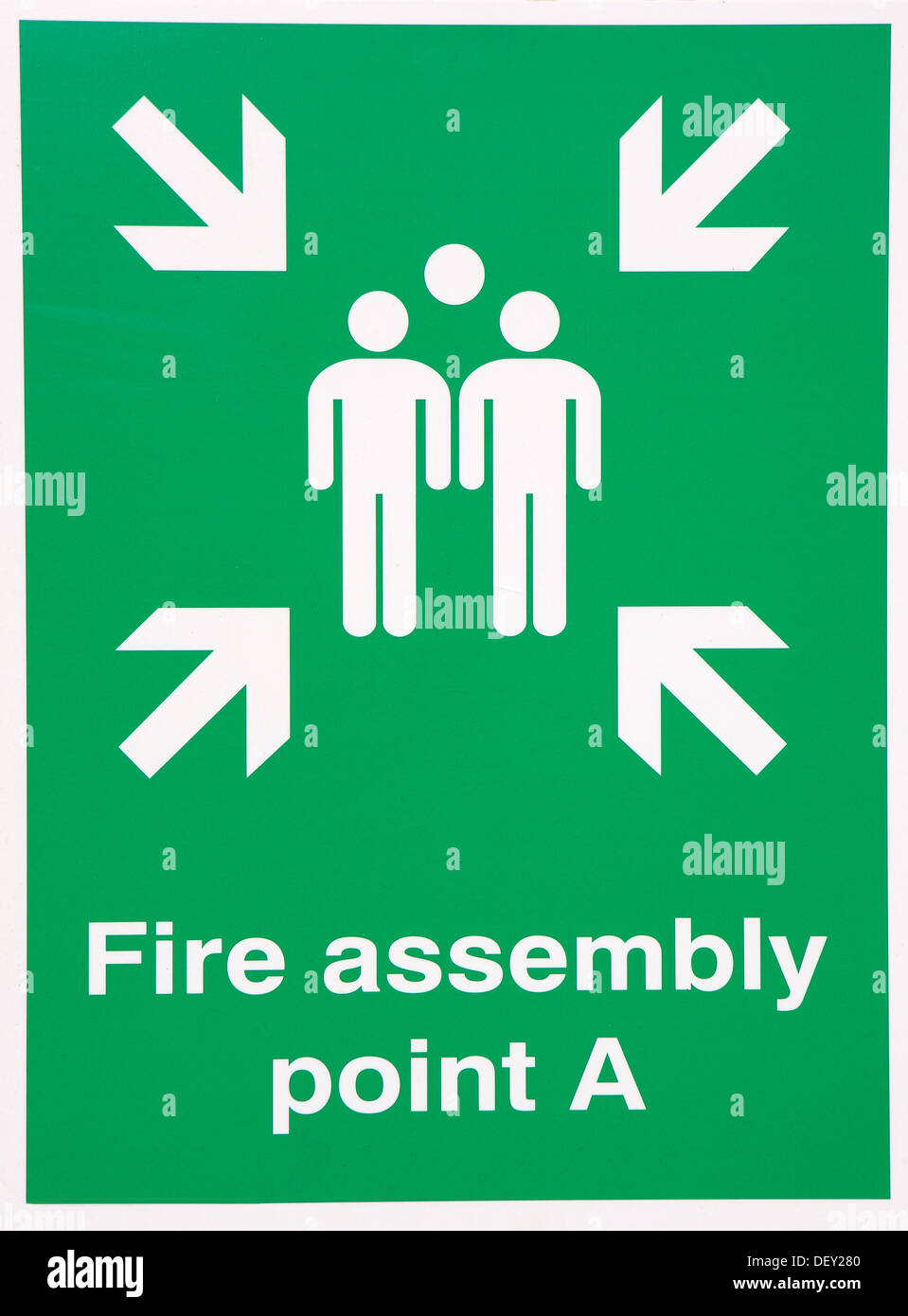 Fire assembly point hi-res stock photography and images - Alamy