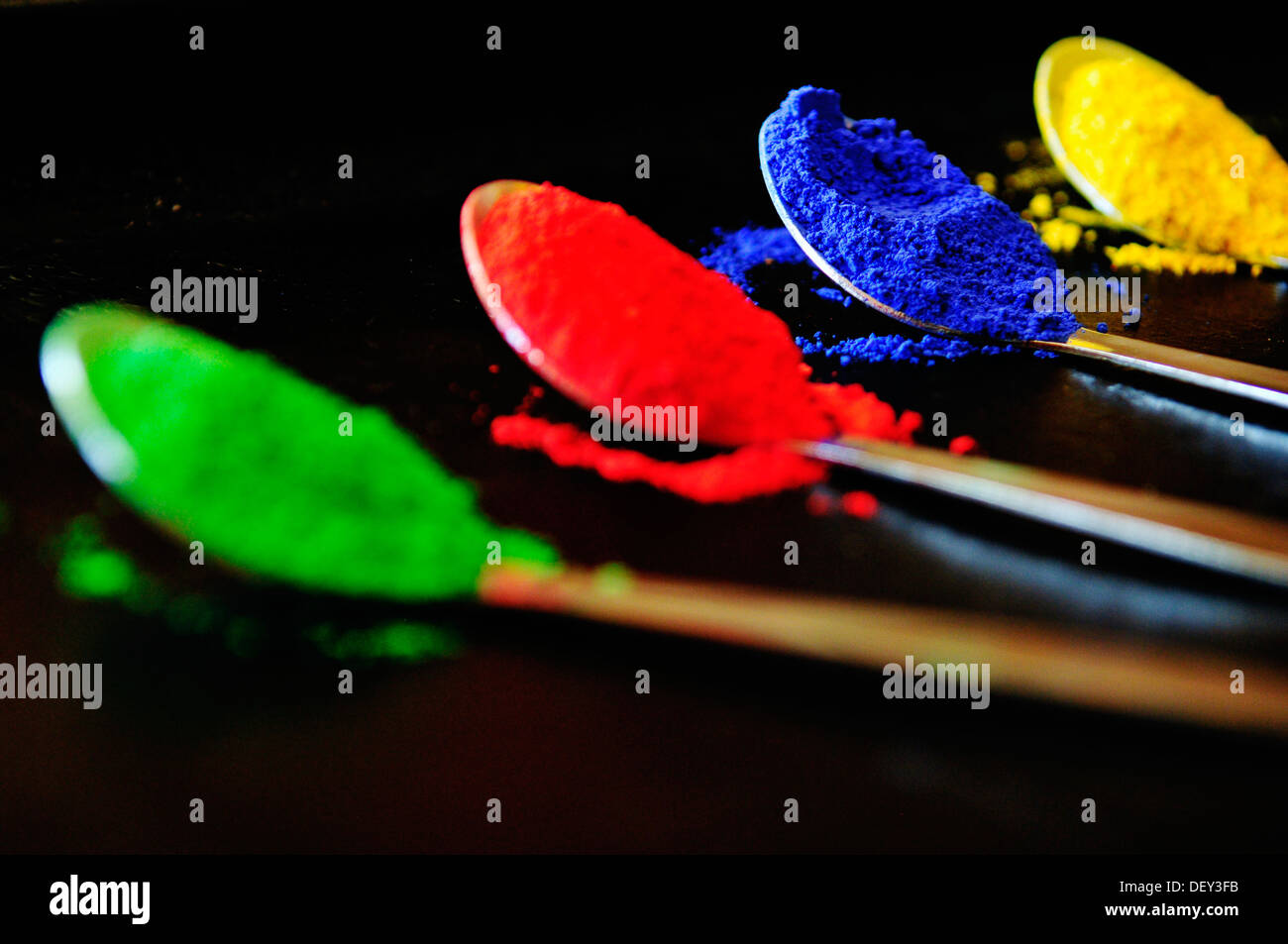 Powder Paint Still Life Stock Photo - Alamy
