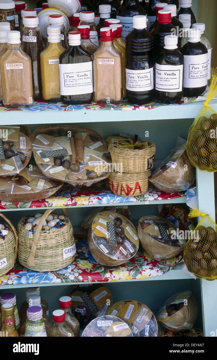 Grenada food market hi-res stock photography and images - Alamy