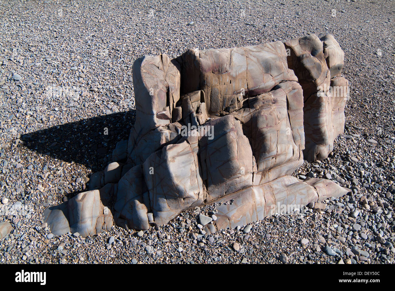 Rock Structures Devon Stock Photo - Alamy