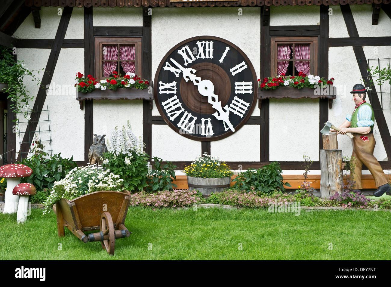 Largest cuckoo clock in the world, Schonach, Black Forest, Baden ...