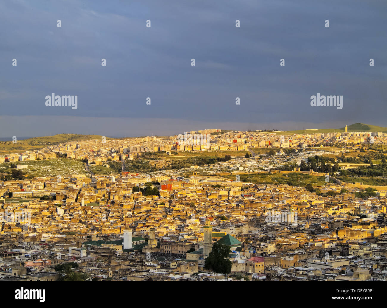 Minaret fez sunset hi-res stock photography and images - Alamy