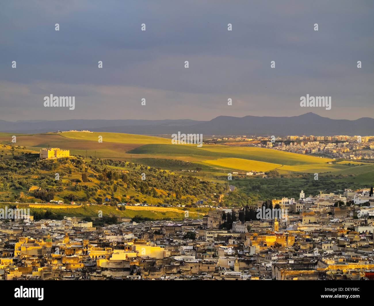 Minaret fez sunset hi-res stock photography and images - Alamy