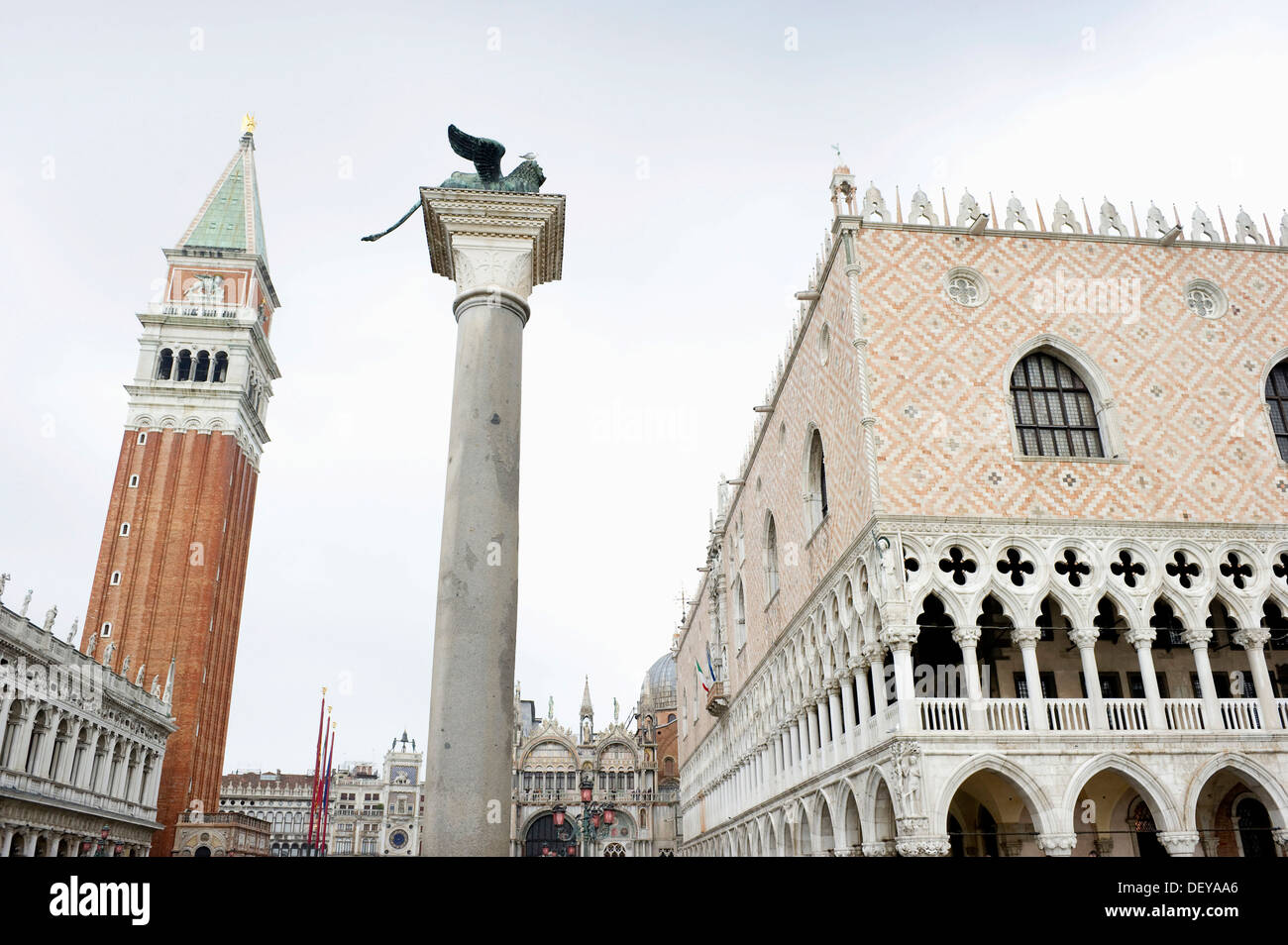 St. Mark's Square, Venice, Italy, Europe Stock Photo - Alamy