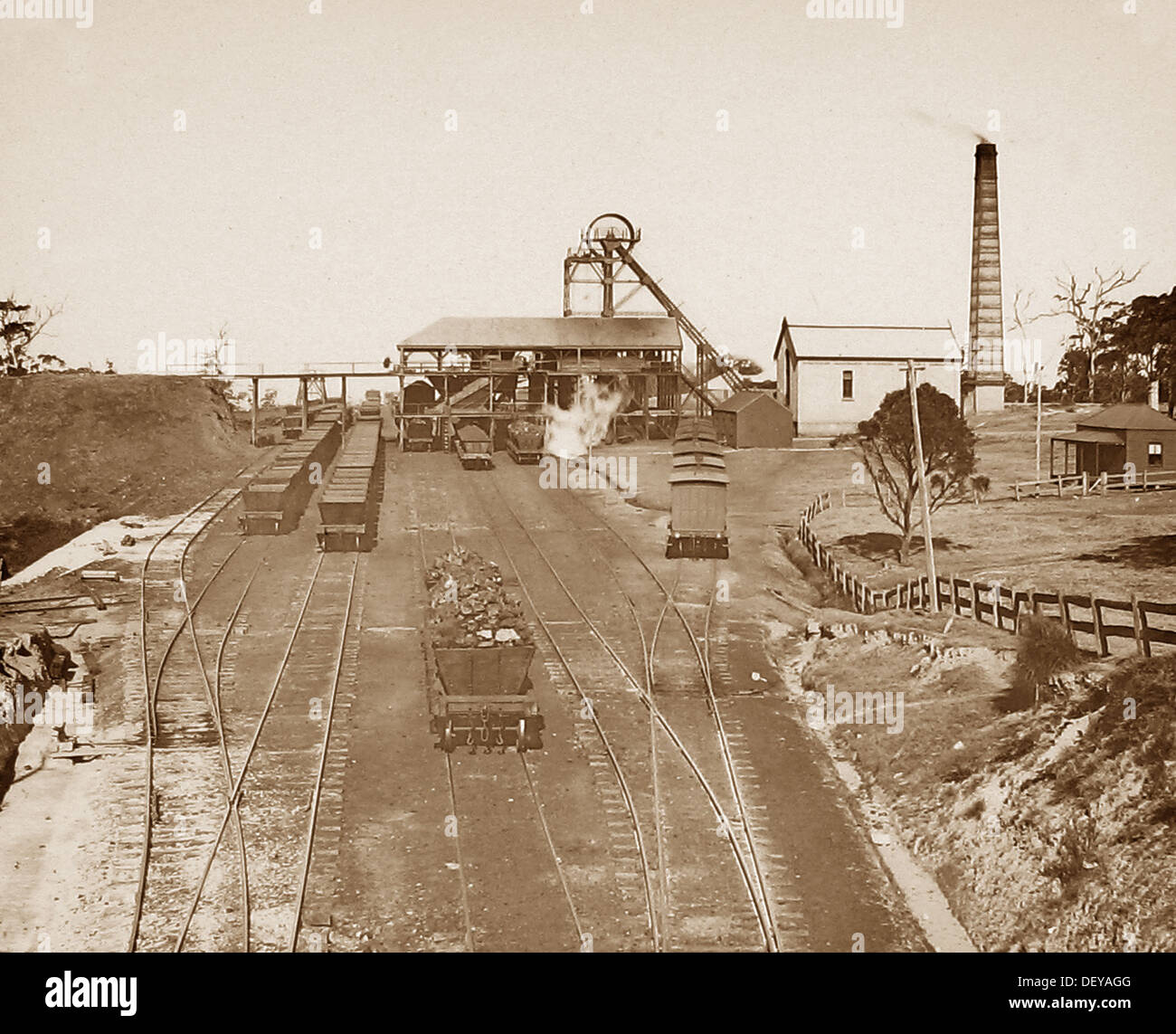Colliery wales hi-res stock photography and images - Alamy