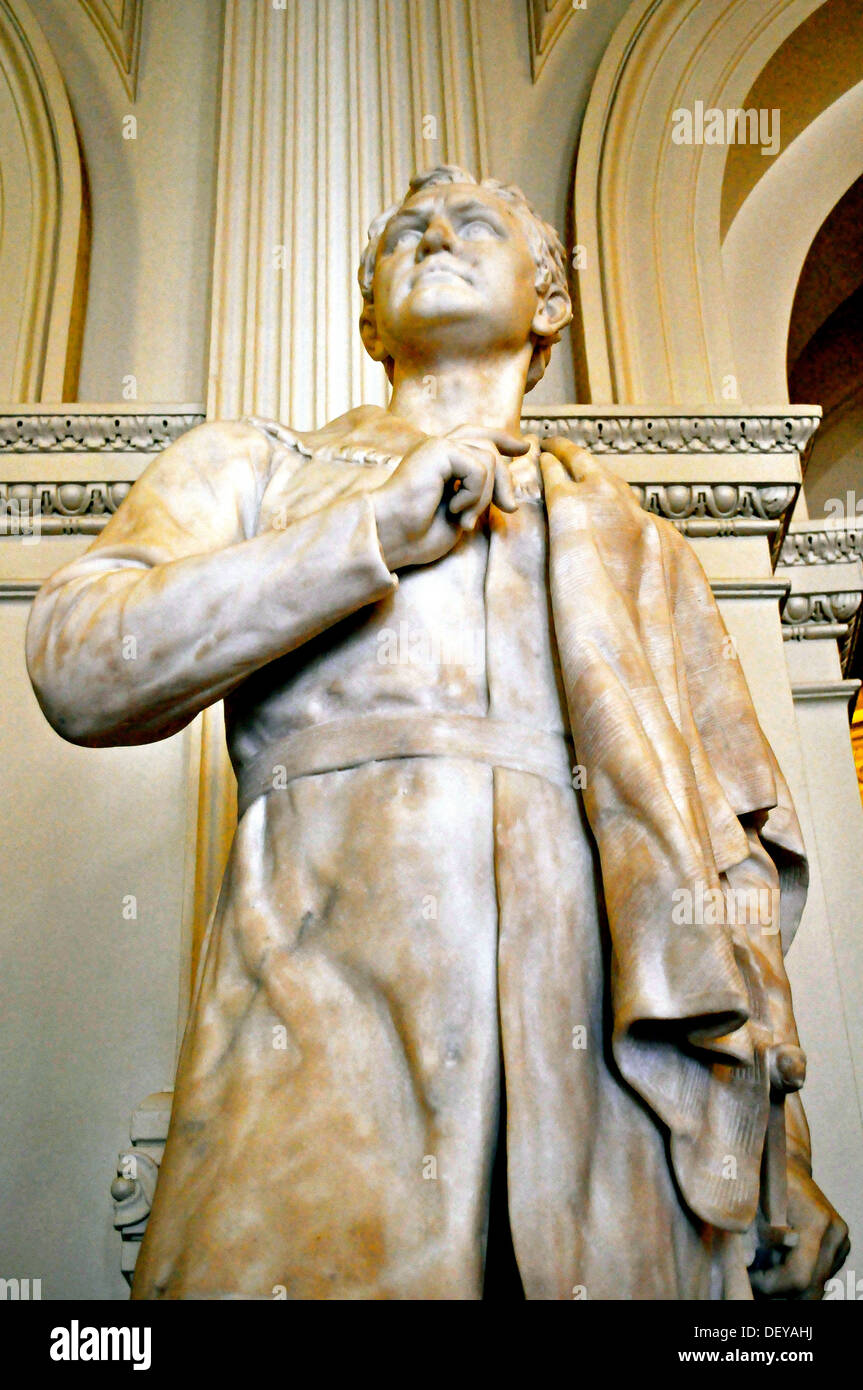 Texas Capitol Statue Stock Photo - Alamy