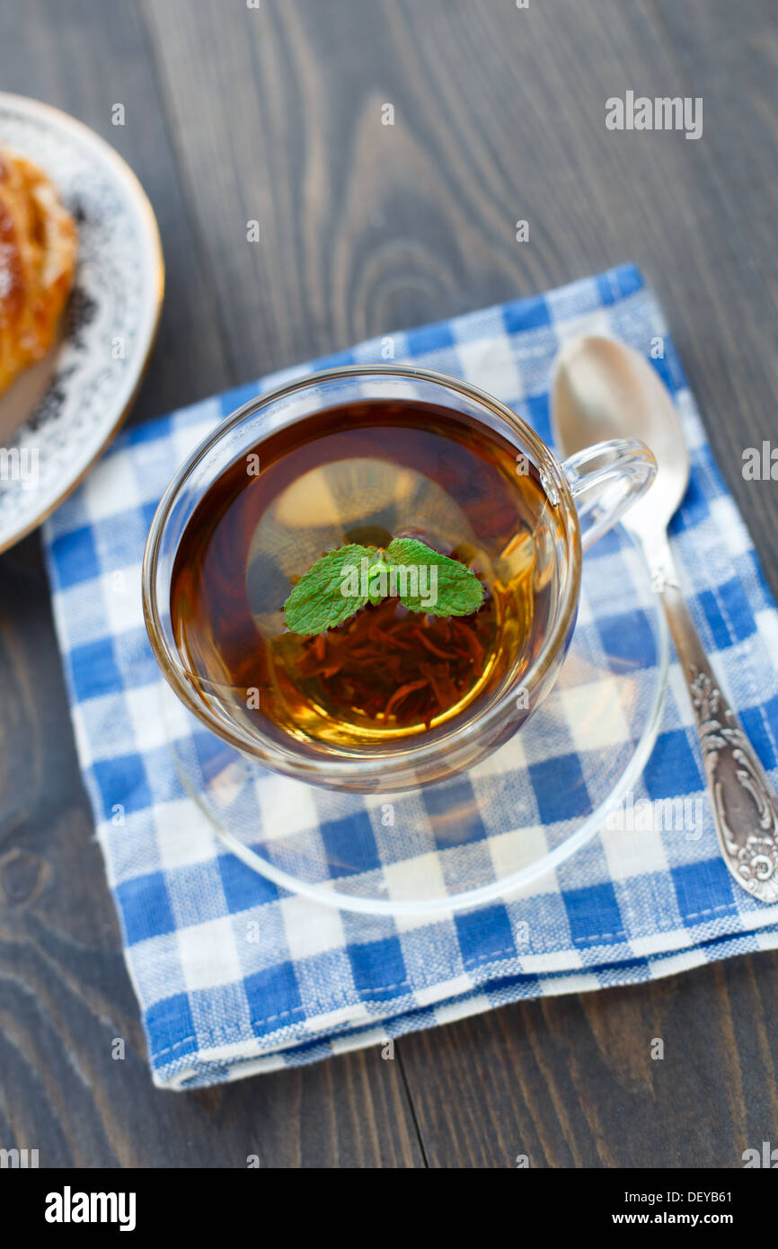 Cup of tea and cake Stock Photo - Alamy