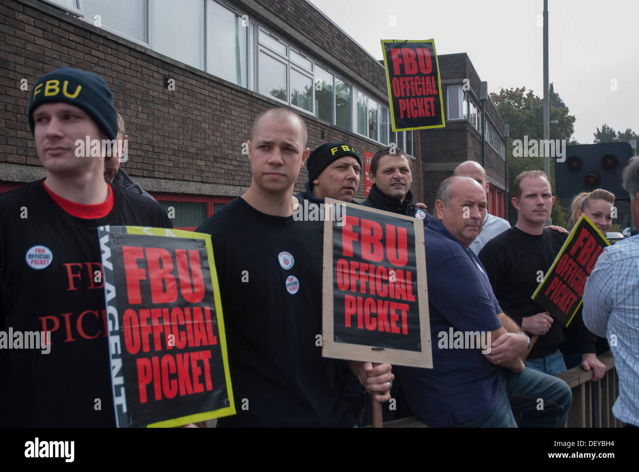 High Wycombe, UK. 25th Sep, 2013. High Wycombe firefighters took part ...