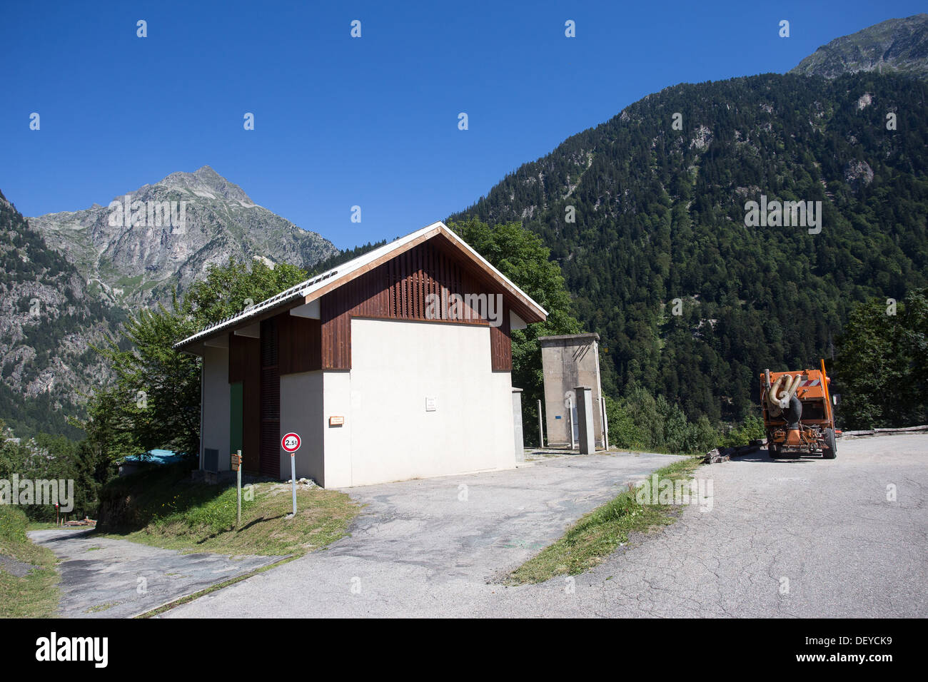Allemont Isere Rhone Alps Alpes France Stock Photo - Alamy