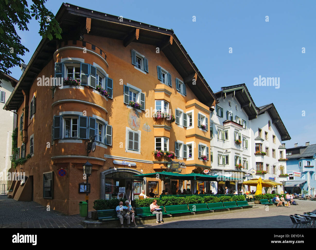 Houses architecture austrian characteristic hi-res stock photography ...