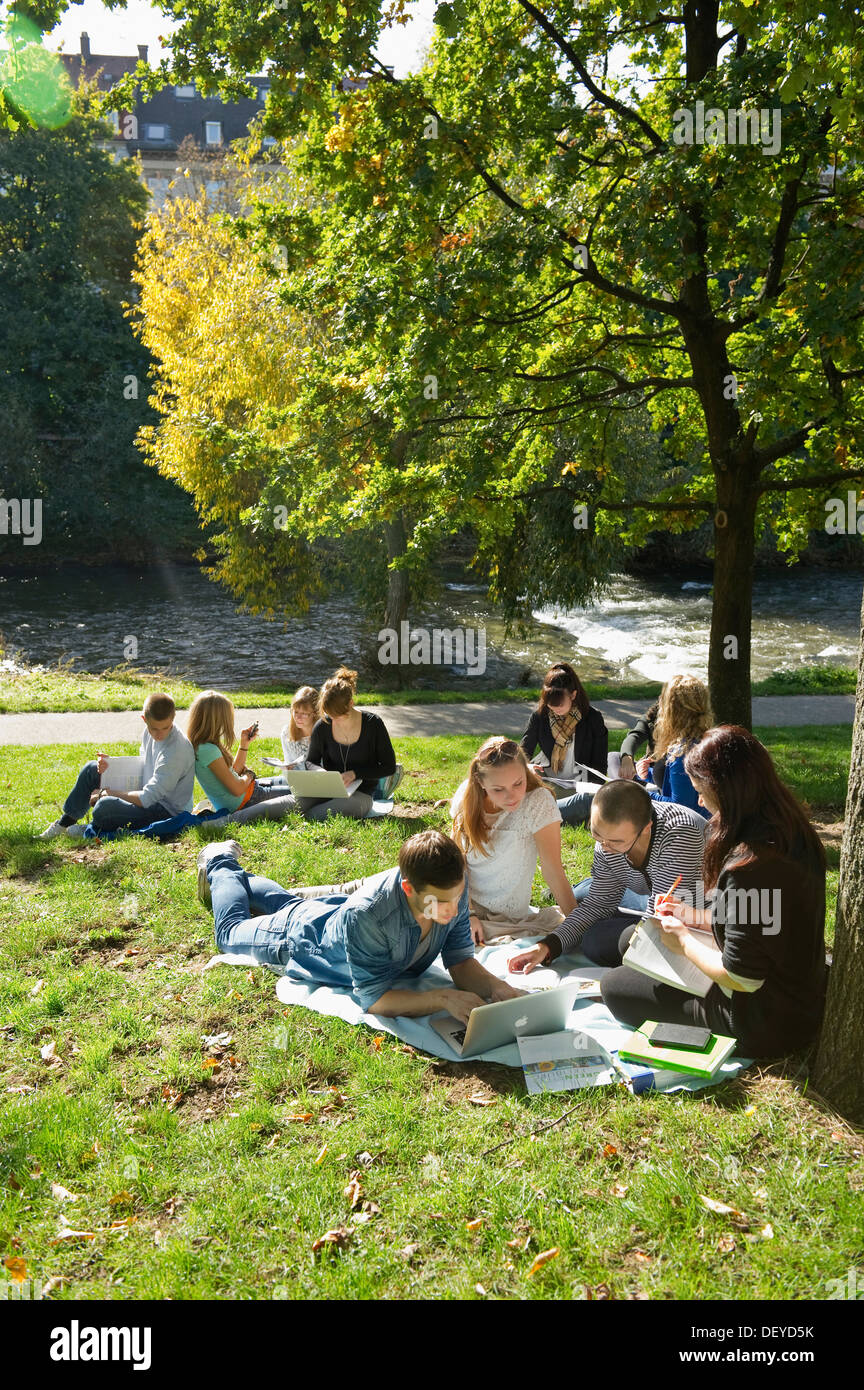 German girls students hi-res stock photography and images - Alamy