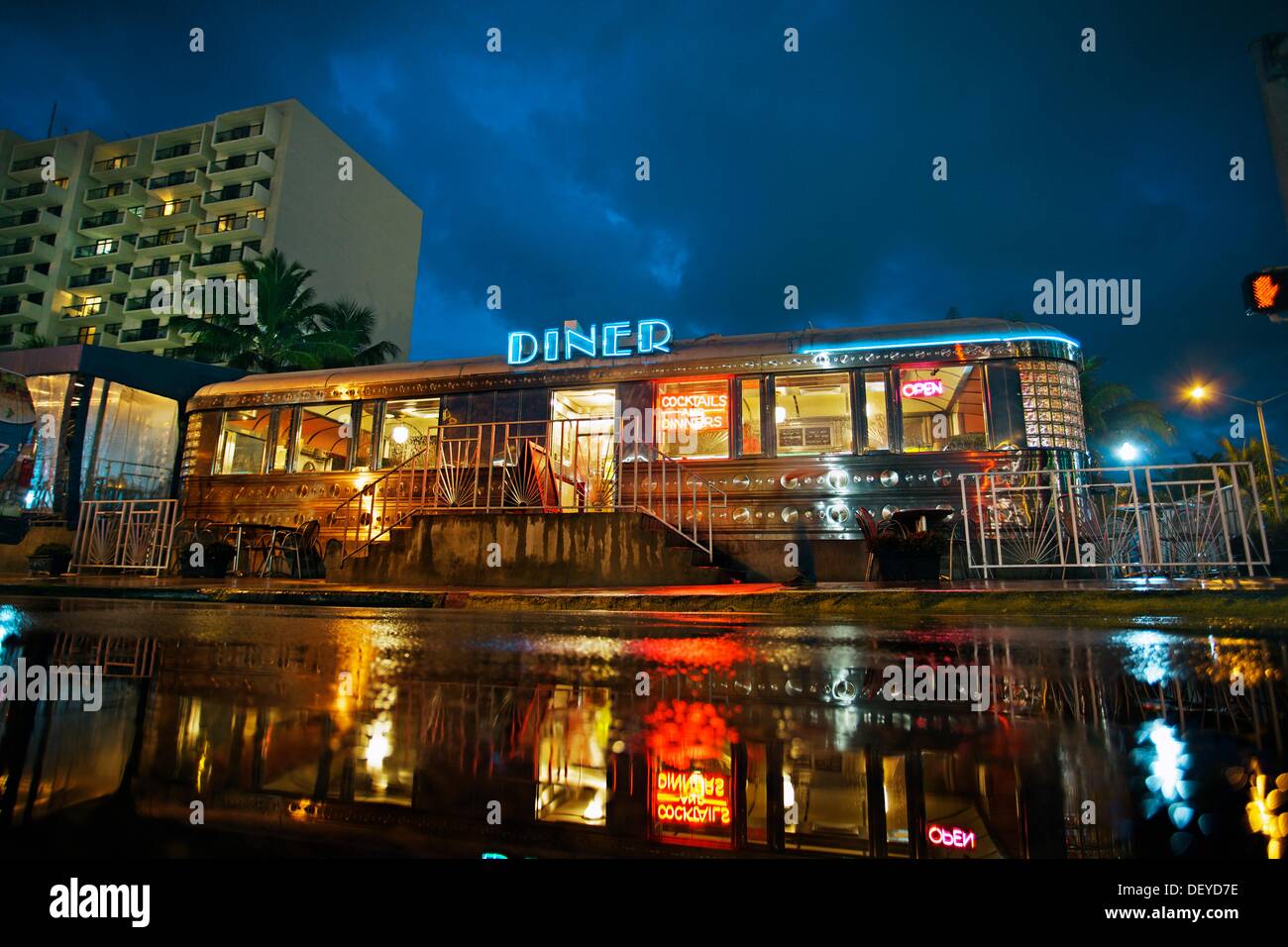 11th street diner miami beach hi-res stock photography and images - Alamy