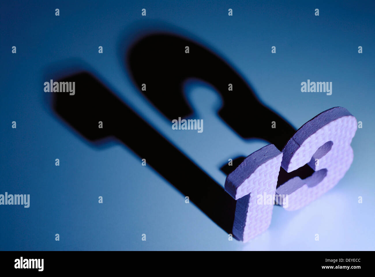 Number 13 stands hi-res stock photography and images - Alamy